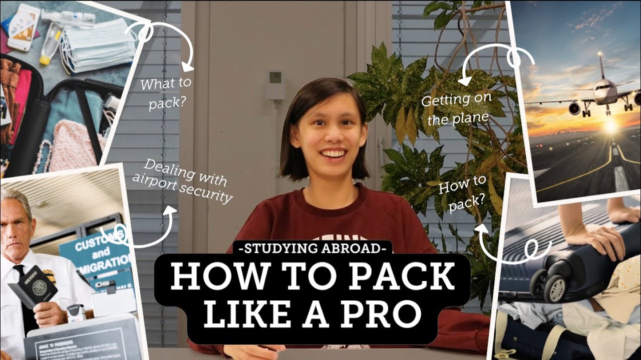 How to pack for your Study Abroad! - YouTube