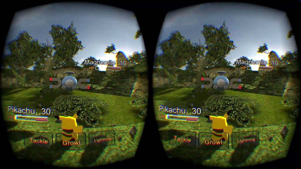 POKÉMON EN REALIDAD VIRTUAL!! - YouTube