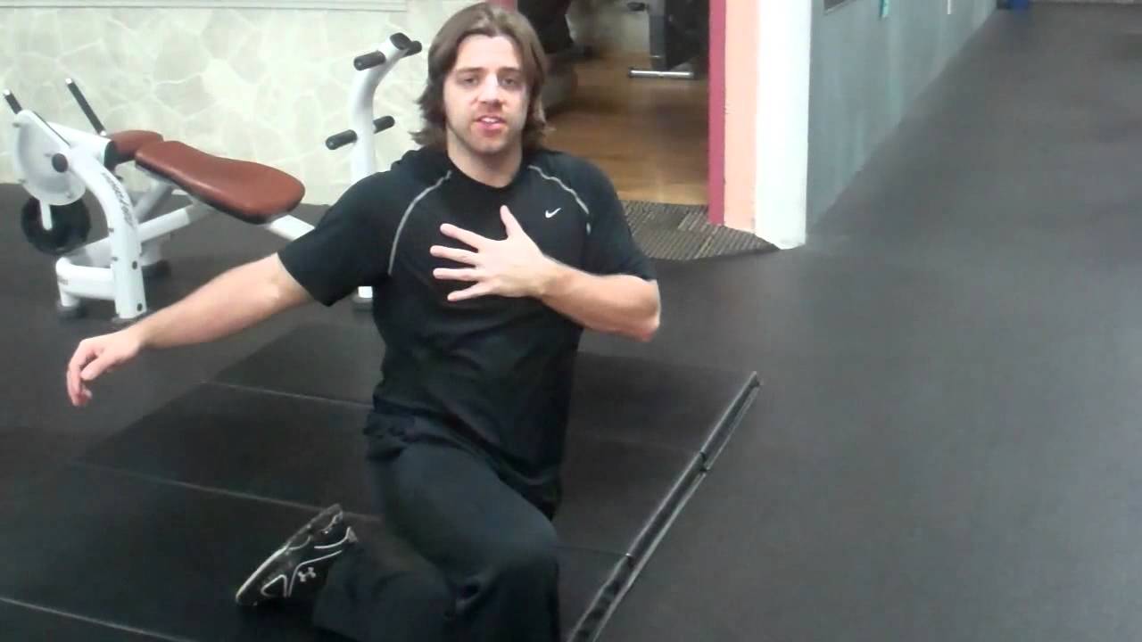Active Stretching: Single Leg Iron Cross - YouTube