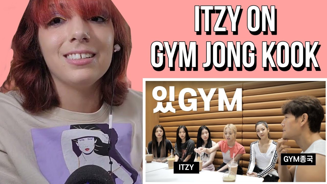 Visiting JYP to work out with ITZY [ GYM JONG KOOK] | REACTION - YouTube
