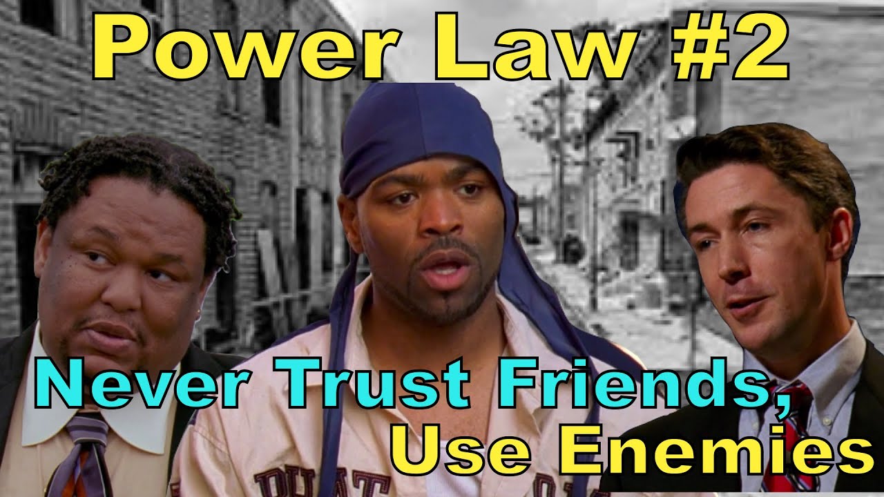 Power Law 2 in The Wire: Robert Greene's 48 Laws of Power - YouTube