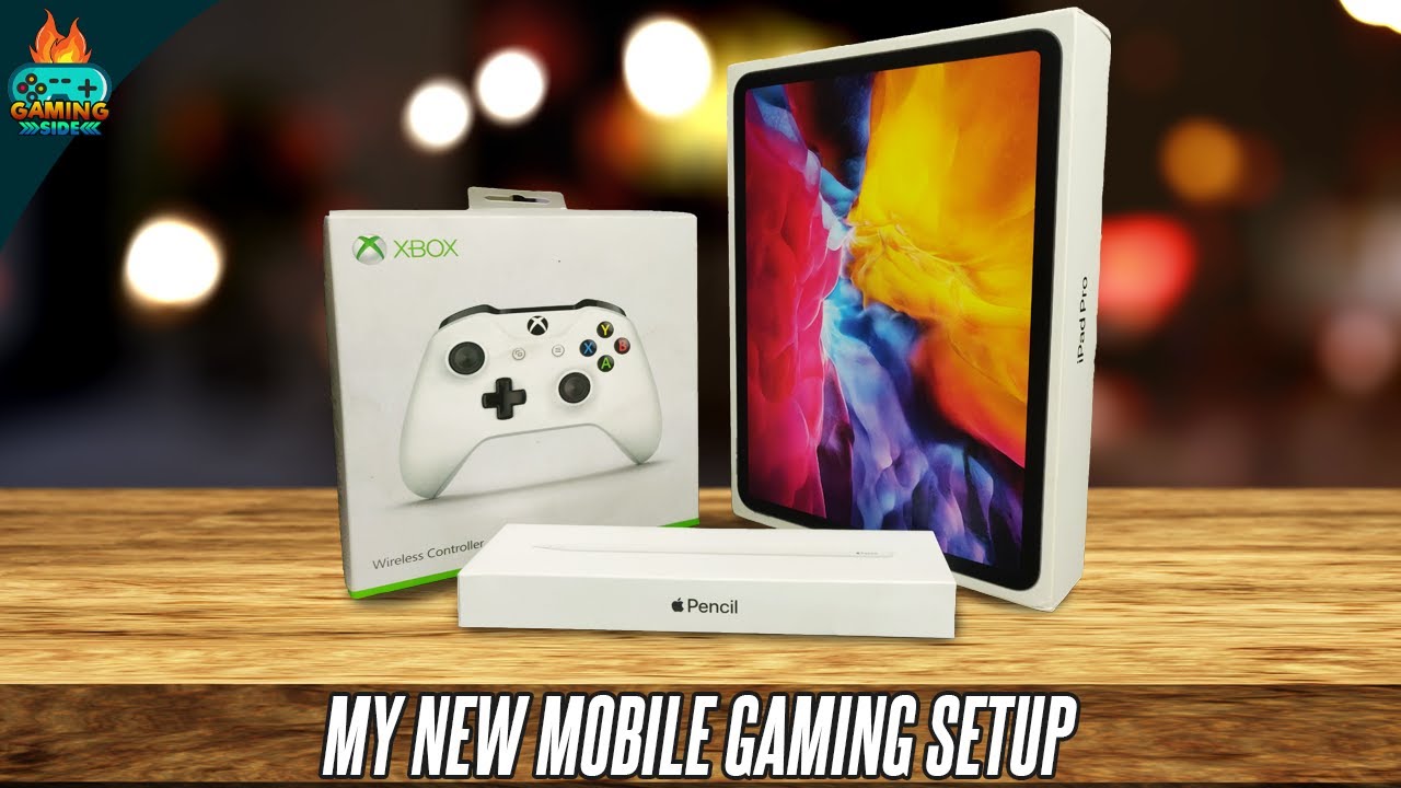 iPad Pro 2020 + Xbox Controller Unboxing and Pubg and FS20 Setting and ...