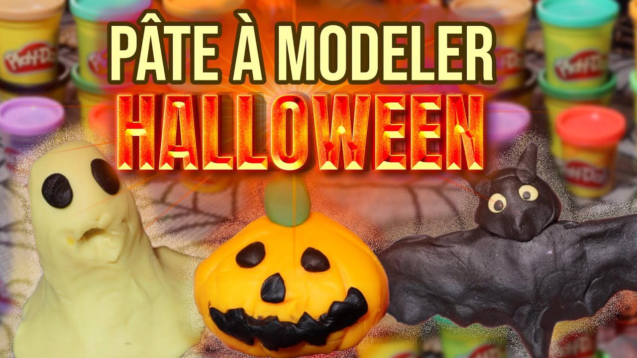 JEUX EN PÂTE À MODELER QUI FONT PEUR POUR HALLOWEEN...😱🎃 - YouTube