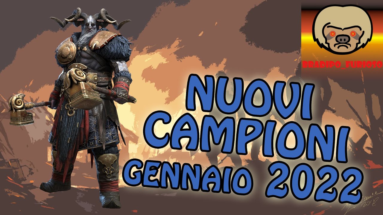 Nuovi campioni di Gennaio 2022!! Strani forte | Raid Shadow Legends ...
