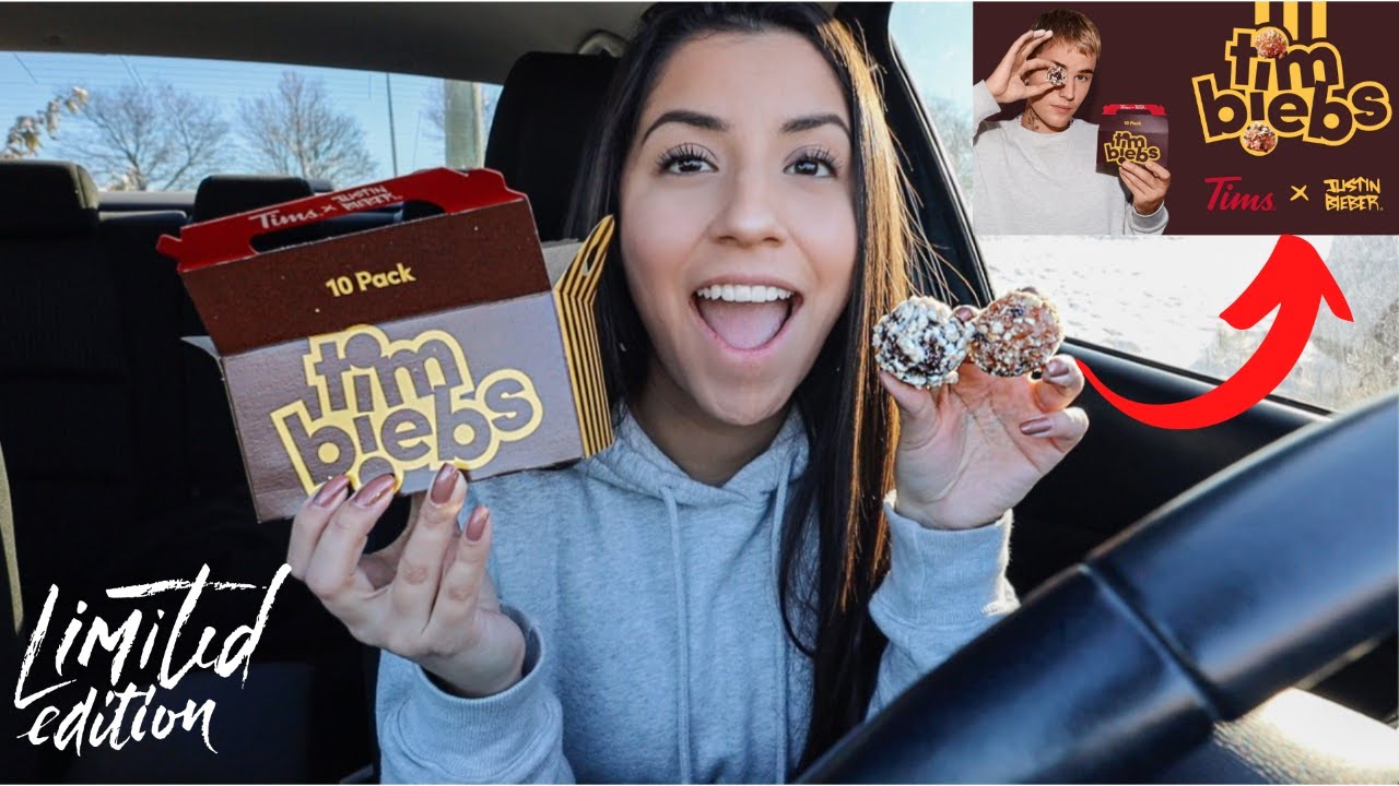 TASTE TEST : TIMBIEBES - JUSTIN BIEBER TIMBITS - YouTube