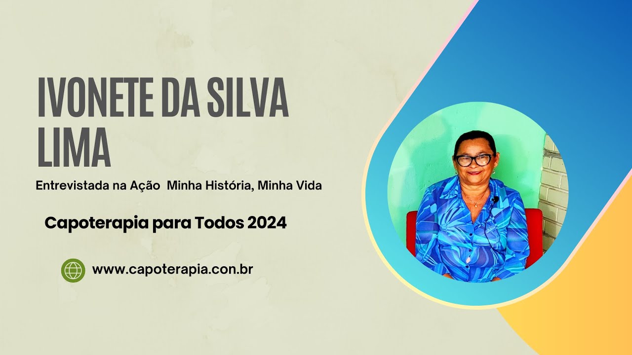 Programa Minha História, Minha com Ivonete da Silva Lima [Episódio #13 ...
