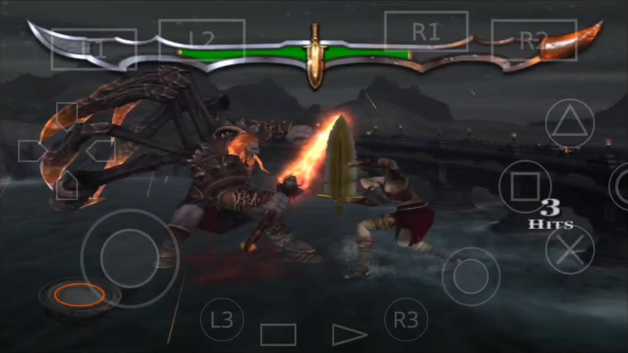 God of War Kratos vs Ares Boss Fight [1080p 60FPS] - YouTube