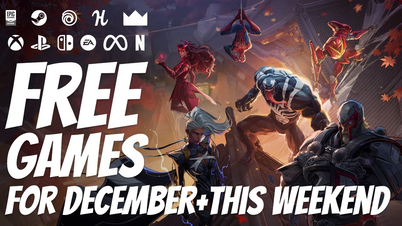Free games to play for December and this weekend - YouTube