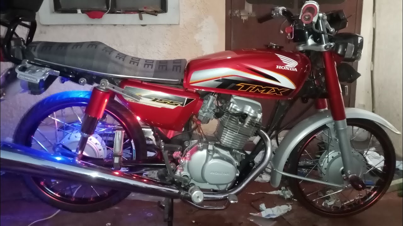 Honda Tmx 155 stock RESTORATION - YouTube