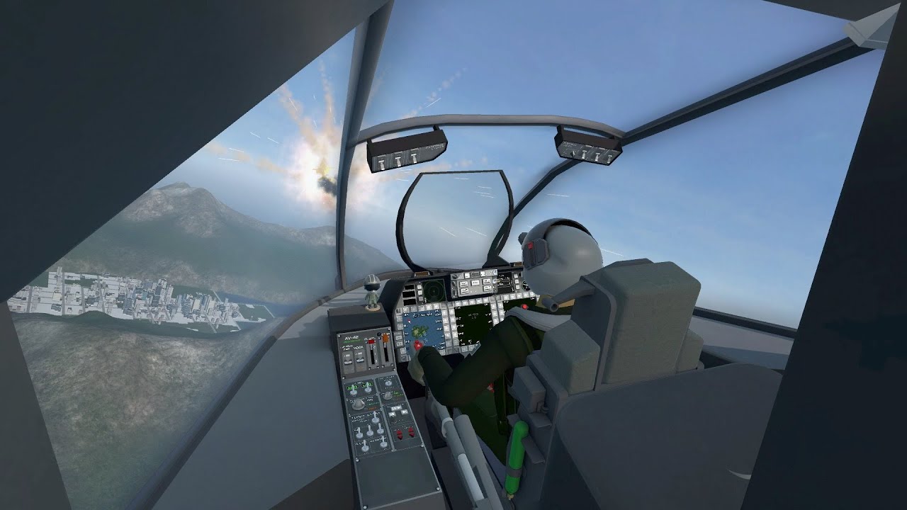 VTOL VR - AV-42C - Target Practice - YouTube