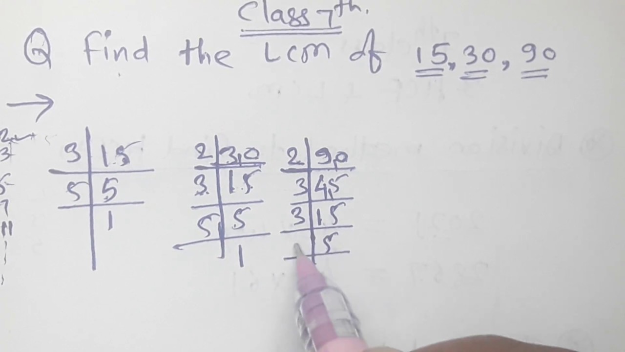//16//Class 7th Mathematics,HCF and LCM Class 7th part 4 MH State ...