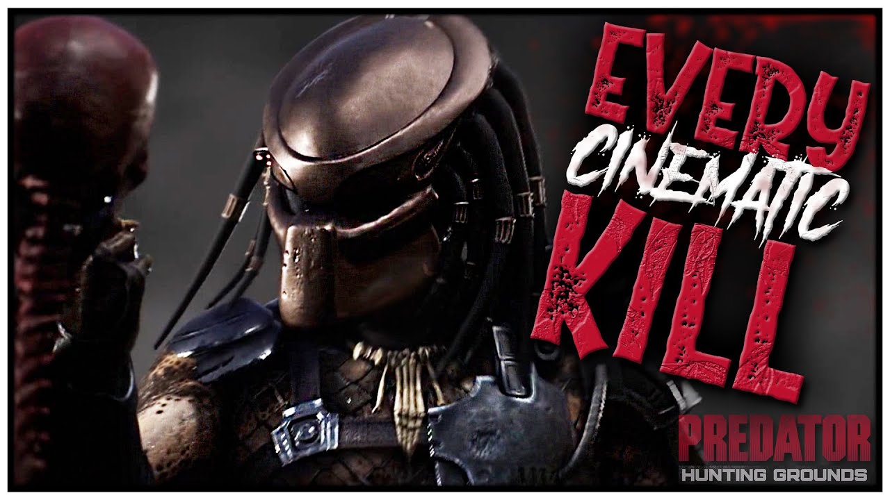 EVERY Cinematic Kill (So Far) | Long Claims | PREDATOR: Hunting Grounds ...