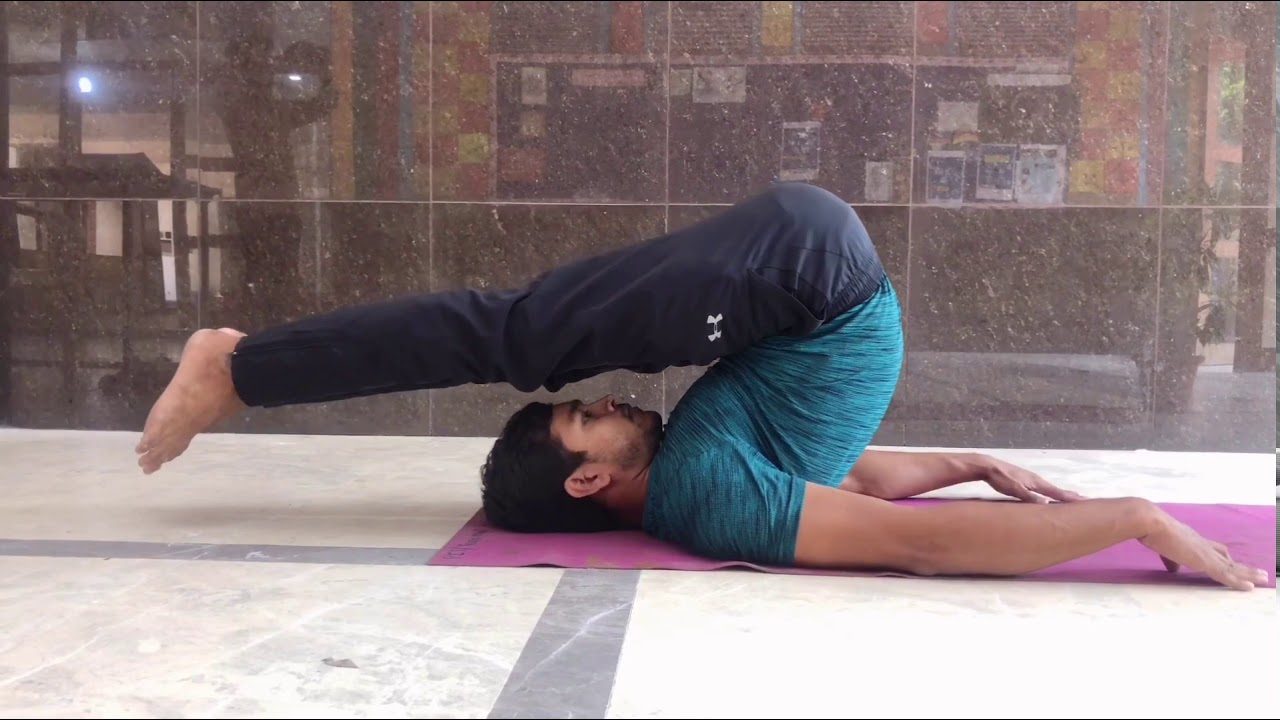 Halasana | Yoga | Steps and benefits - YouTube