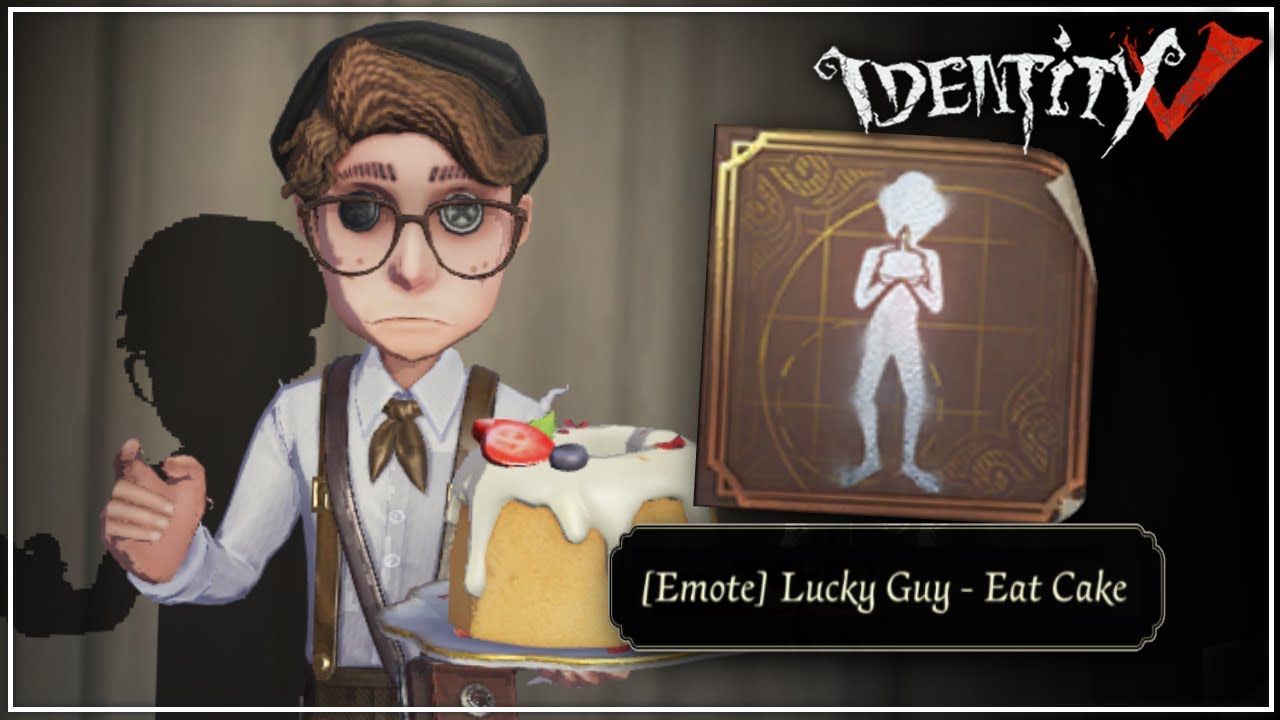 Lucky Guy's "Eat Cake" Emote - Identity V - YouTube