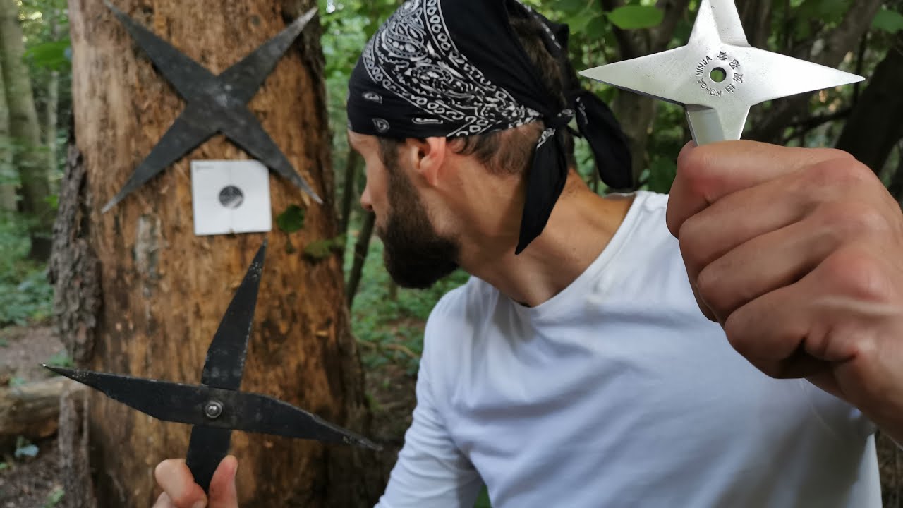 Ninja Throwing Weapons (LIVE) - YouTube