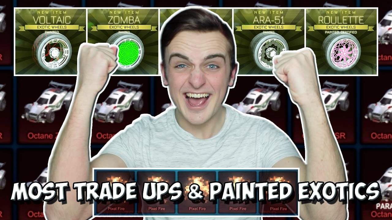 BEST 200+ ROCKET LEAGUE IMPORT TRADE UPS | PAINTED VOLTAIC WHEELS ...