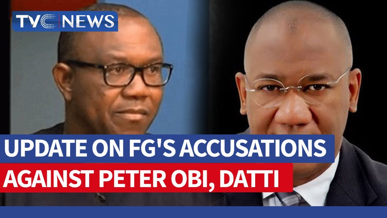 Femi Akande Gives Update On FG's Accusations Against Peter Obi, Datti - YouTube