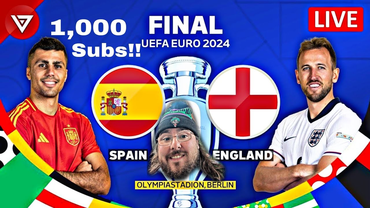 Euro Final 2024 #live #soccer #football - YouTube