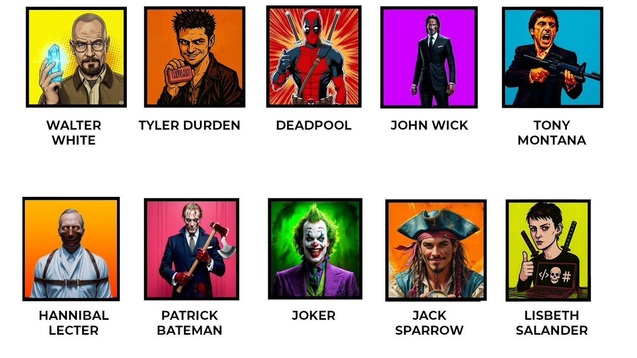 Most Fascinating ANTI-HEROES in Pop Culture explained in 13 minutes ...