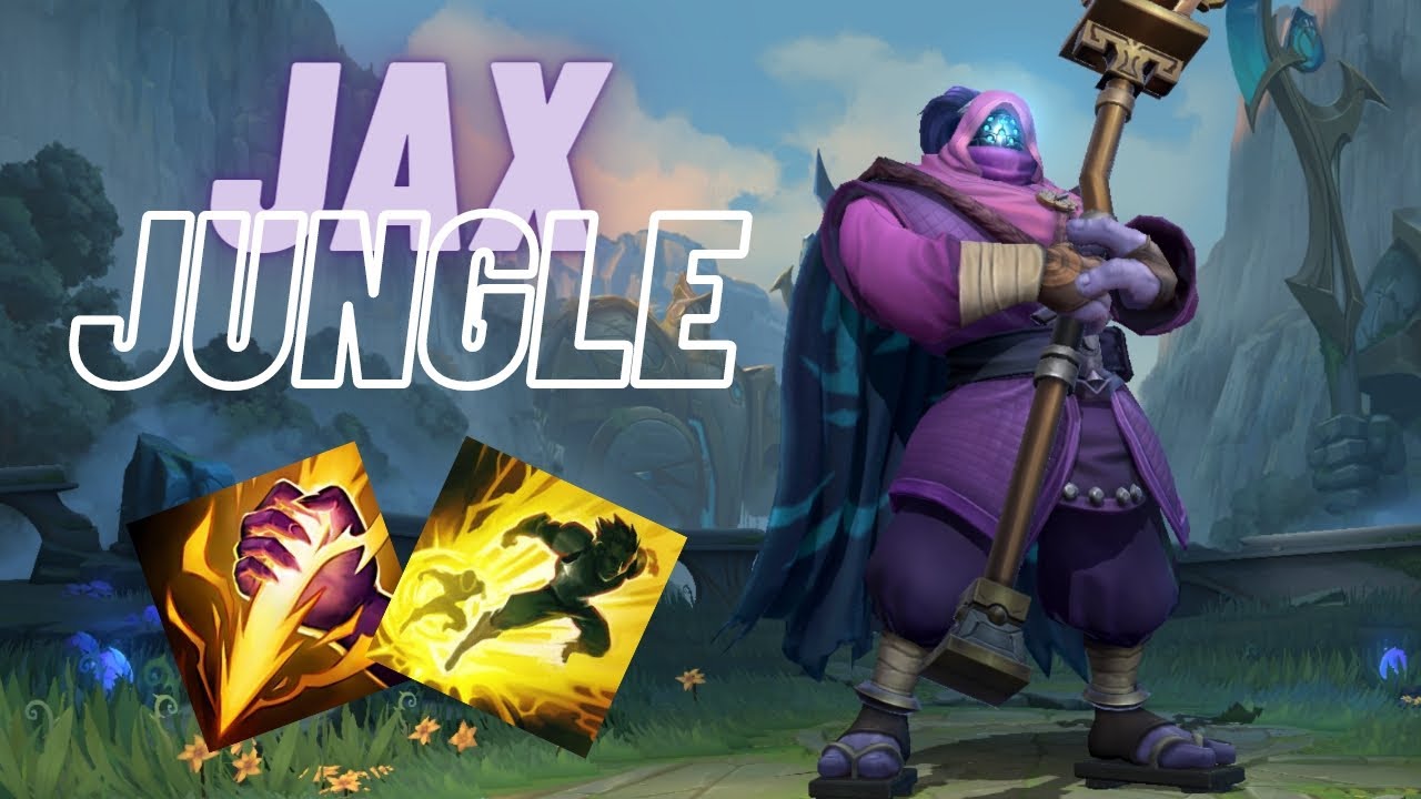Jax Jungle Gameplay In Season 8 | LOL WILDRIFT (BUILD & RUNES) - YouTube