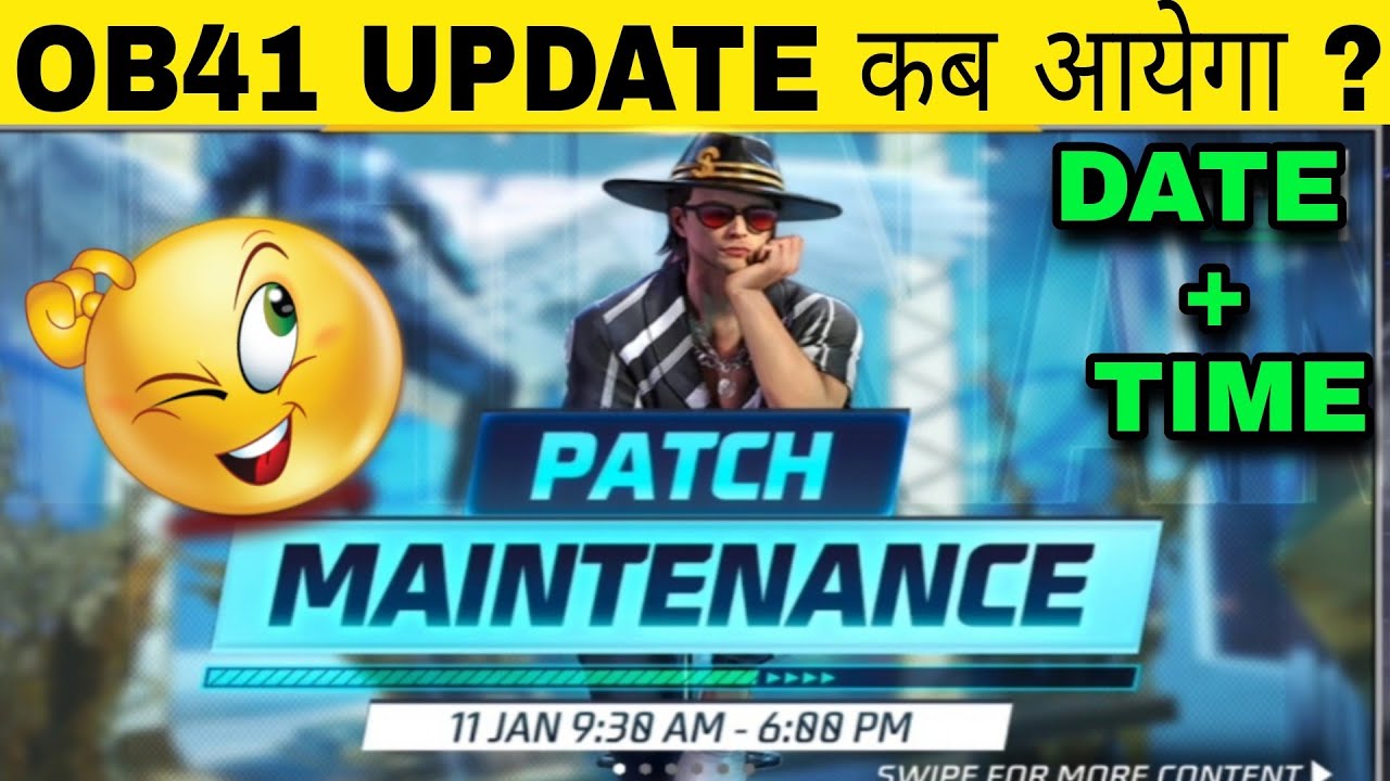 OB41 UPDATE KAB AAYEGA CONFIRM DATE | FREE FIRE NEW UPDATE KAB AAYEGA ...