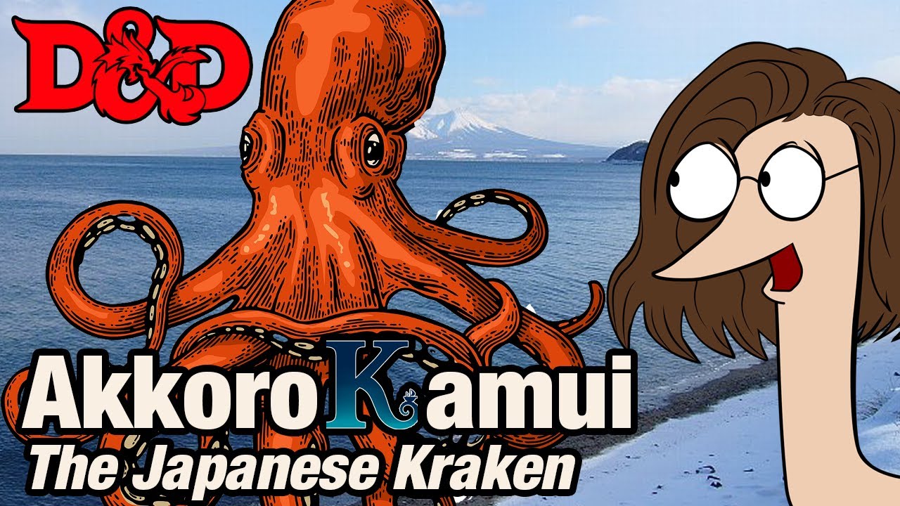 AkkoroKamui The JAPANESE KRAKEN | Kraken Week | D&D Monster - YouTube