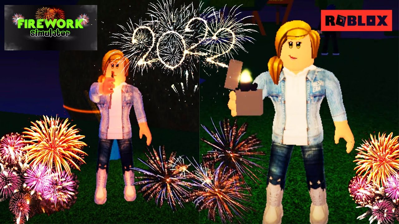 ROBLOX - Firework Simulator [ NEW Update! ] -🎉🎊 HAPPY NEW YEAR 2022🎉 ...