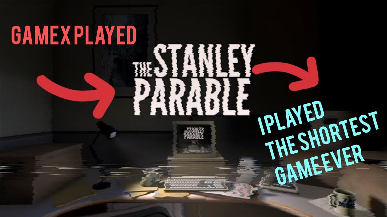 i played the shortest game ever the stanley parable - YouTube
