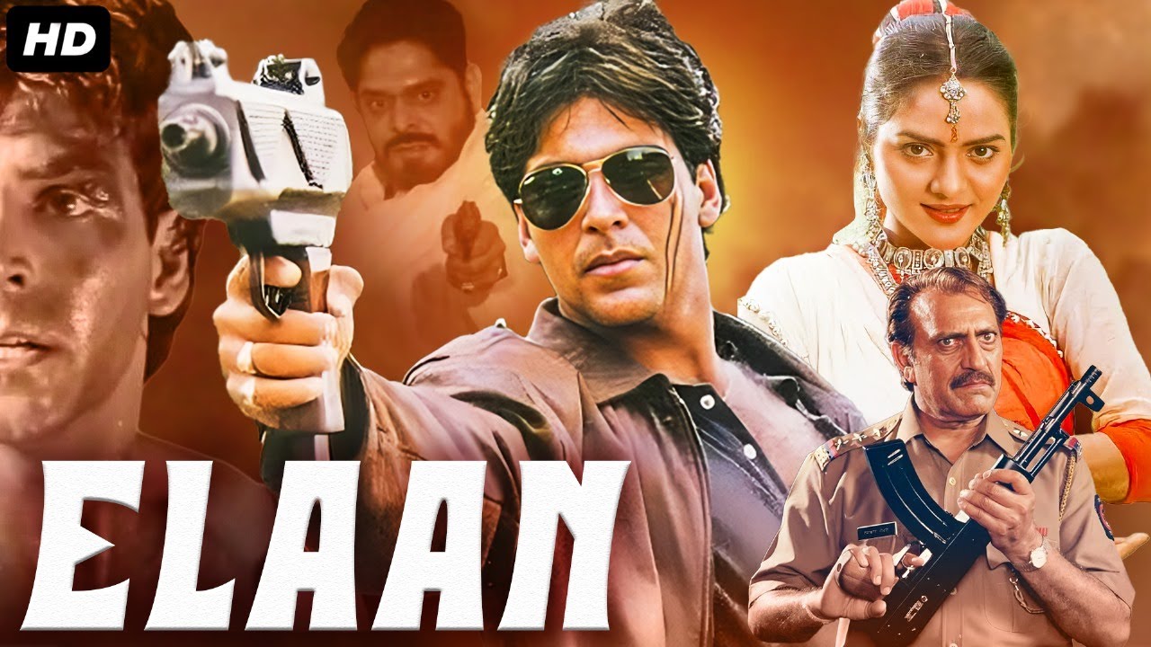 Akshay Kumar's ELAAN - Blockbuster Full Hindi Action Movie | Amrish Puri, Madhoo | Bollywood ...