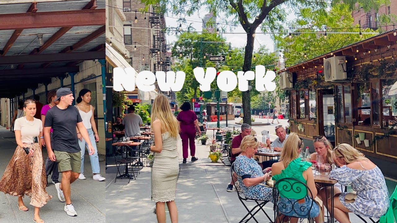 [4K]🇺🇸NYC Walk🗽Upper West Side of Manhattan🤎NYC Flea Market & Strand ...