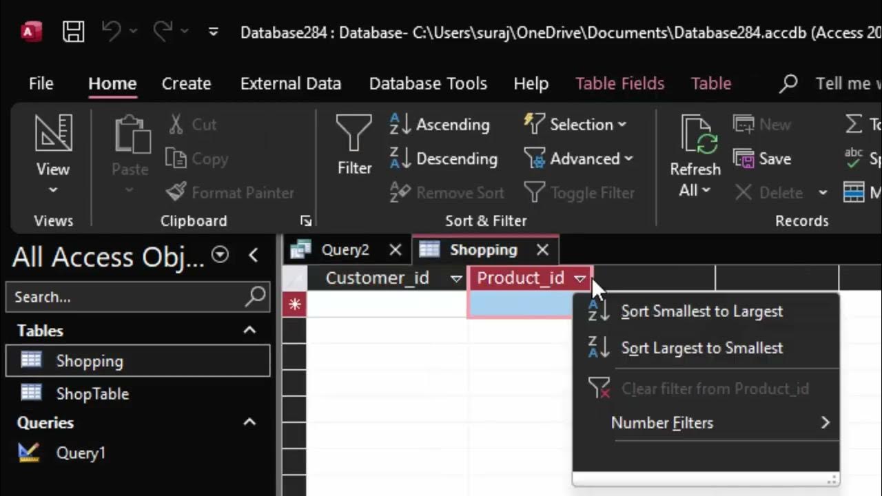 How to create more than two primary keys in ms access@COMPUTEREXCELSOLUTION #access #dbms #rdbms ...