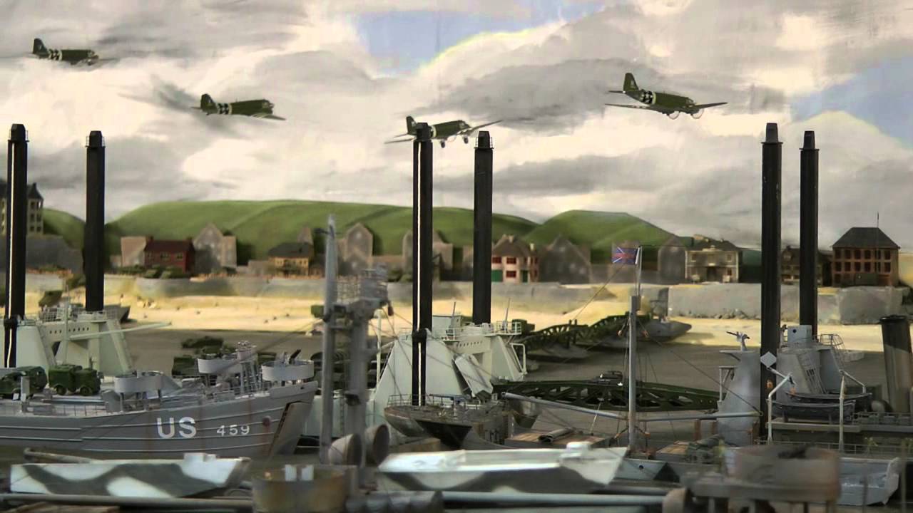 Euromodelbouw 2011 - Kunstmatige haven Mulberry B, Normandië 1944 - YouTube
