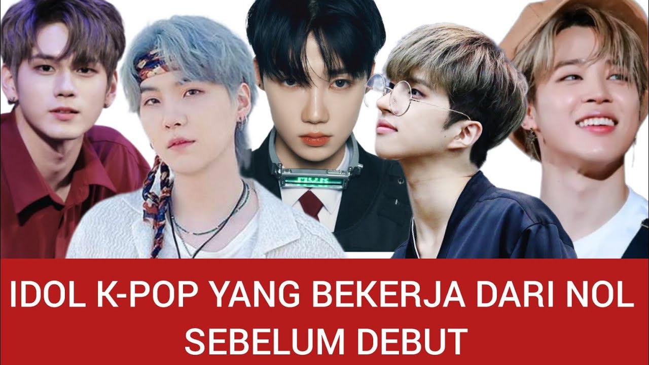 pekerjaan idol K-Pop sebelum debut - YouTube
