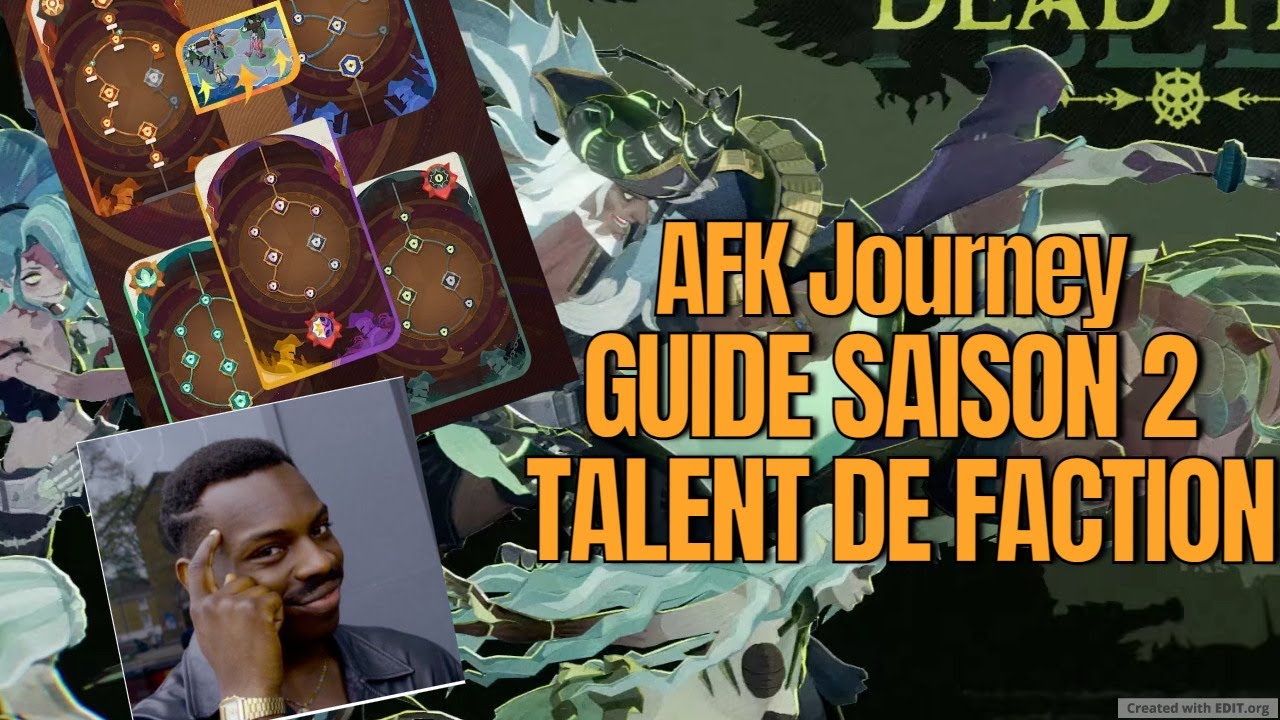 AFK Journey : GUIDE SAISON 2 TALENT DE FACTION - YouTube