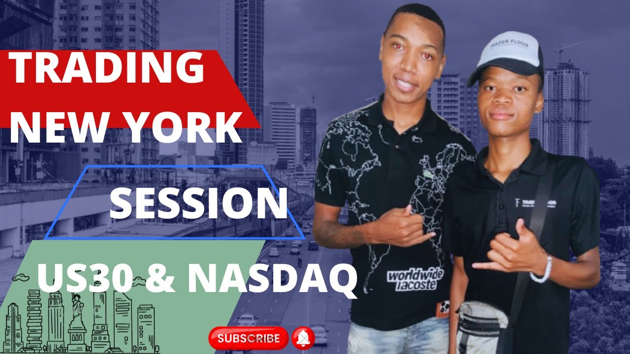 TRADING NEW YORK SESSION ON US30 & NASDAQ - YouTube