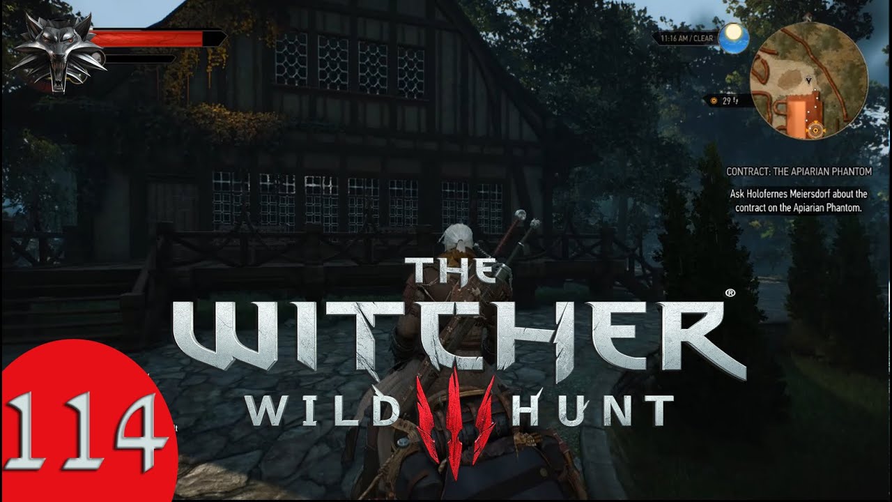 Witcher 3 - Little Red & The Apiarian Phantom (Part 114) - YouTube