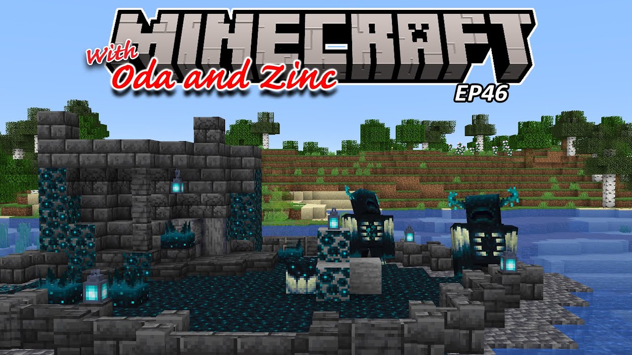 The Warden Enclosure - Minecraft survival - Oda and Zinc - YouTube