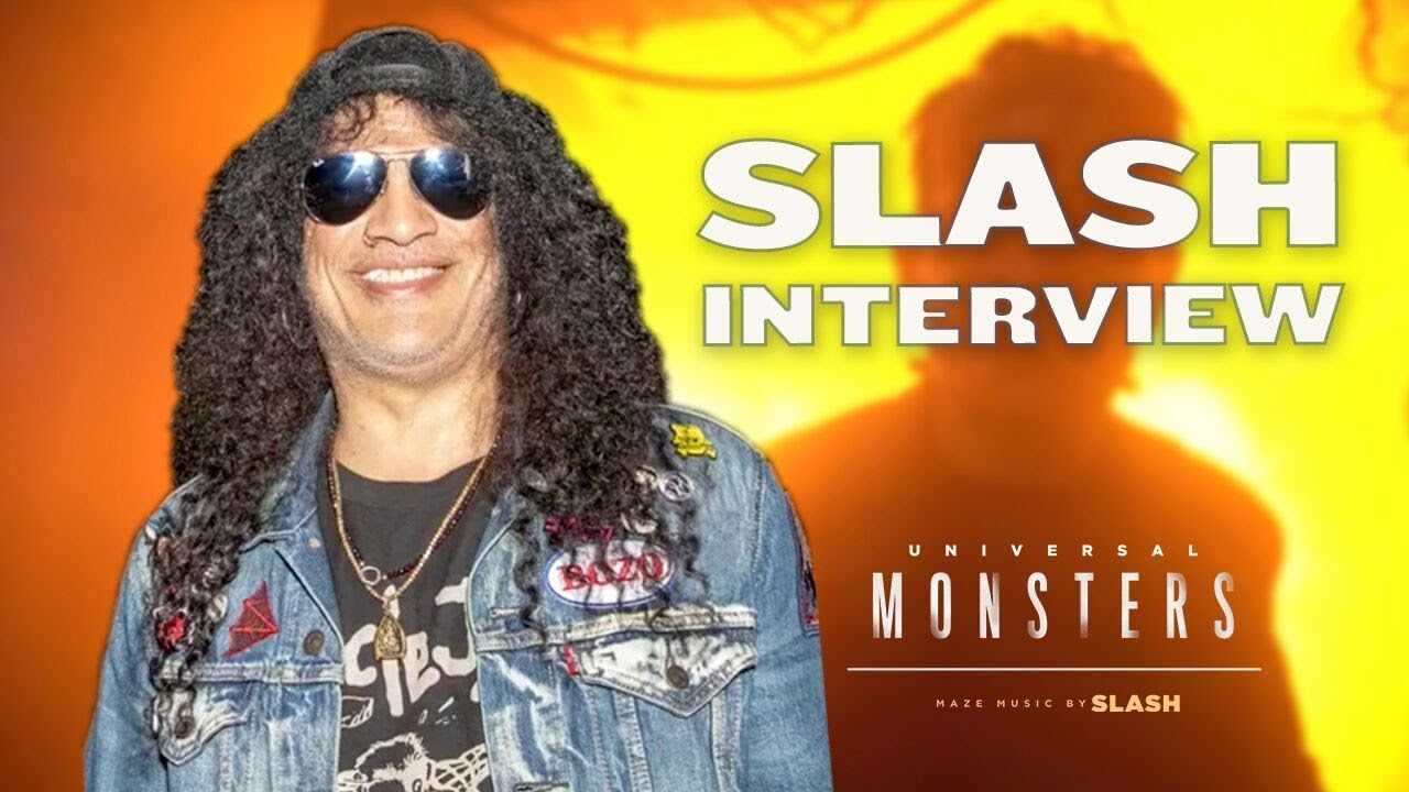 Slash Interview About His New Maze Music at Halloween Horror Nights ...