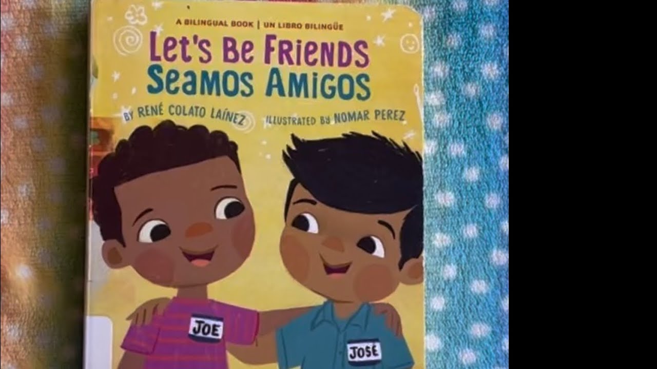 Let’s be friends. Read aloud for kids. - YouTube