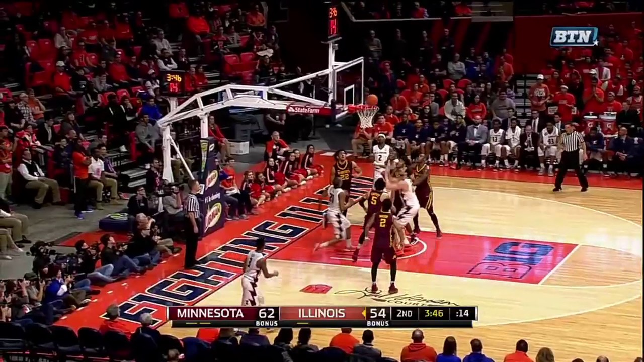 Maverick Morgan Tip Dunk vs. Minnesota - YouTube