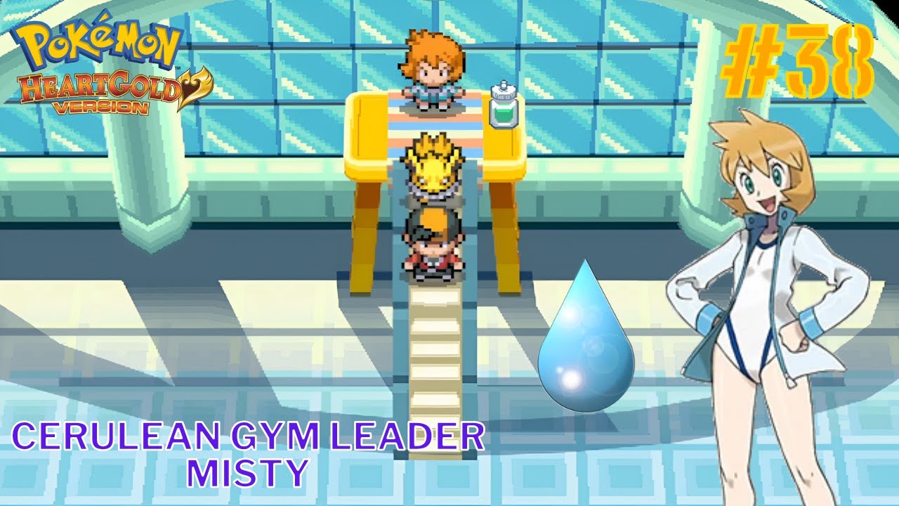 Cerulean Gym Leader Misty | Pokémon HeartGold (2025) Gameplay #38 - YouTube
