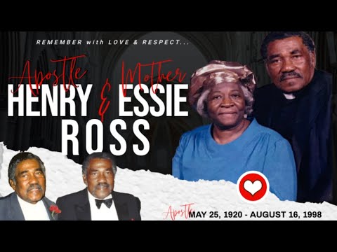 GRT honors Apostle Henry Ross, May 25, 2025 - YouTube