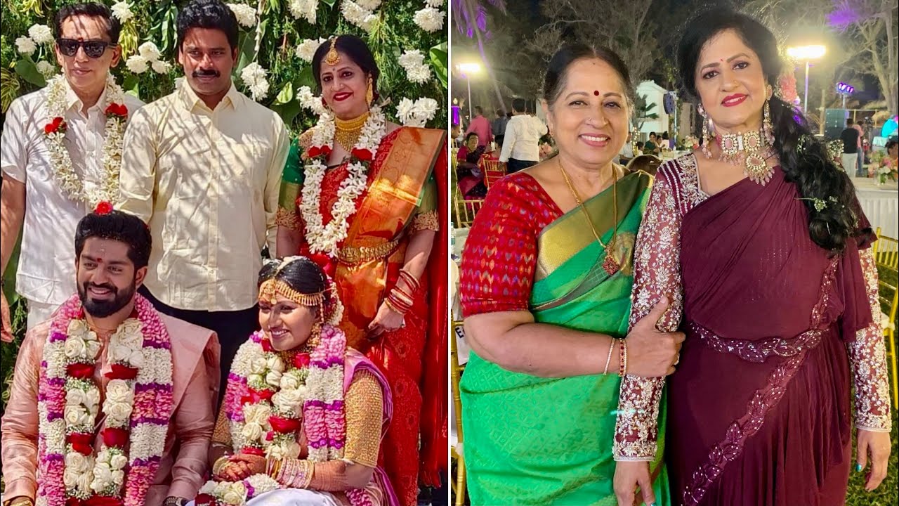 கவர்ச்சி நடிகை Jaya Malini Son Wedding in Chennai ECR 💖🥰| Kutty Padmini ...