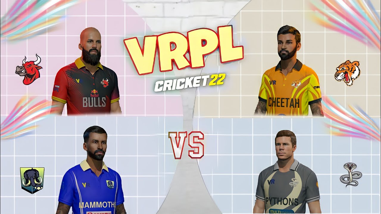 VRPL Match No 59 & 60 | Bengaluru Bulls vs Chennai Cheetah | Mumbai ...