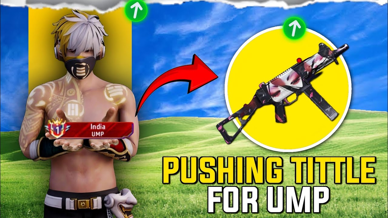 UMP TOP 1 INDIA WEAPON GLORY PUSHING !! UMP KING 👑 !! #video - YouTube