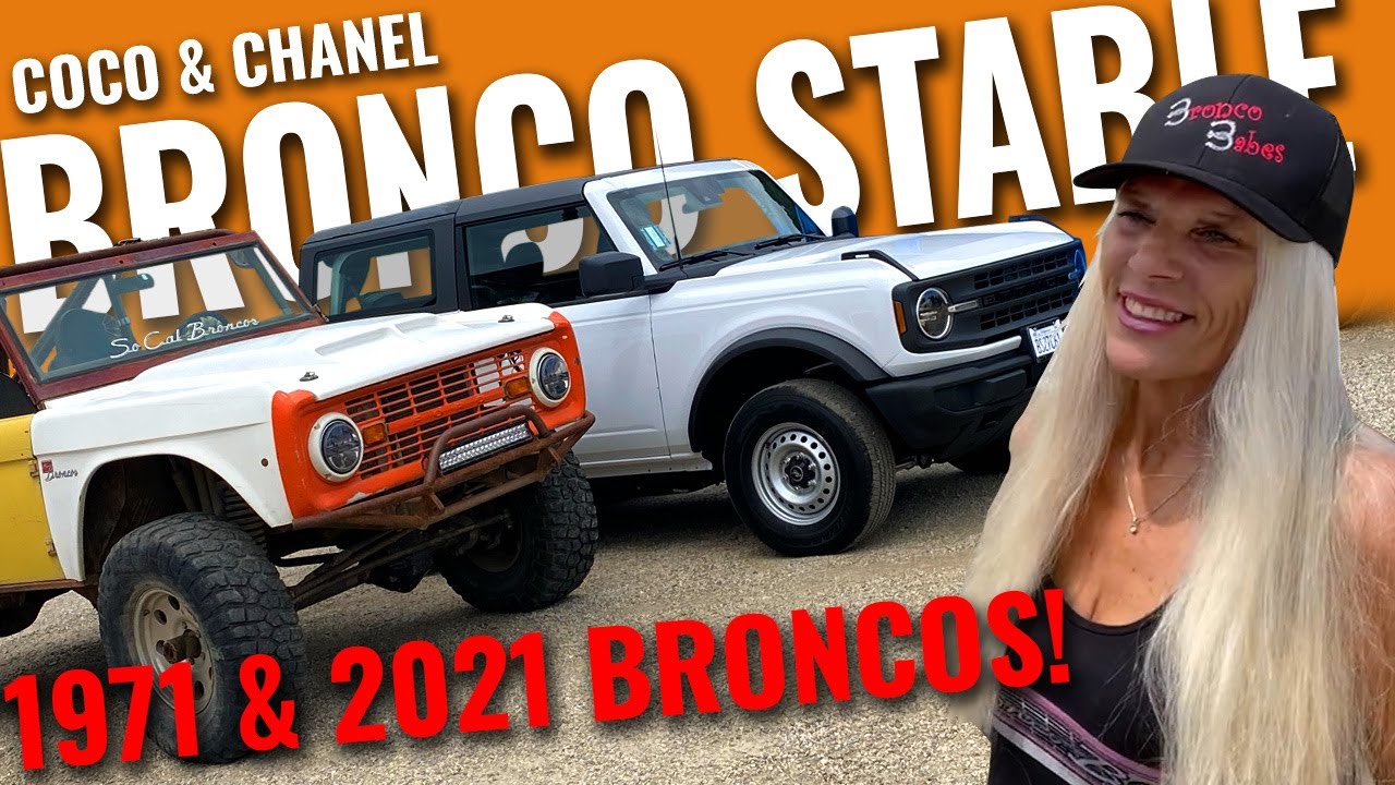 Our Ford Bronco Stable - Coco & Chanel (And One Jeep, For Now!) - YouTube