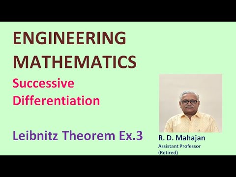 Successive Differentiation I Leibnitz Theorem I Example 3 - YouTube