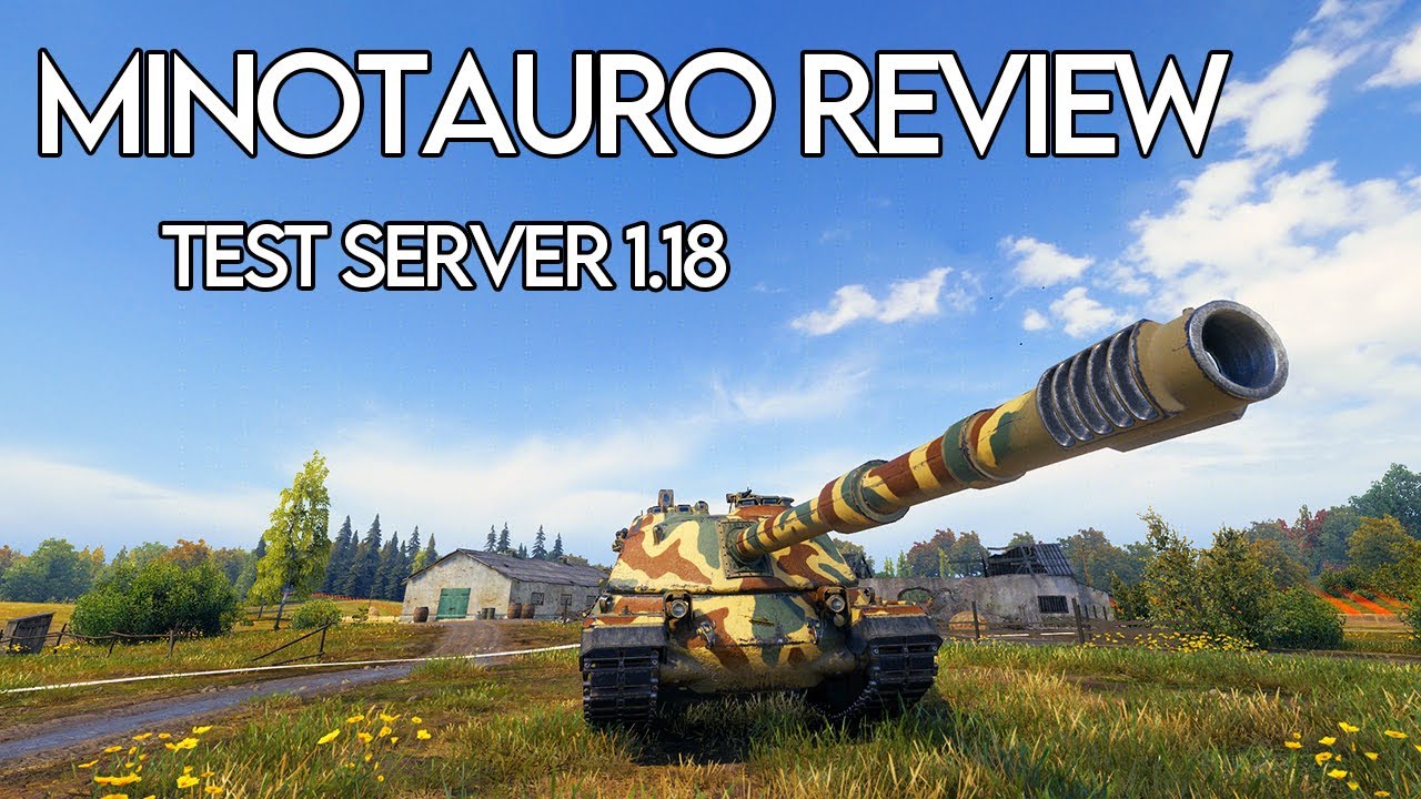 World of Tanks Minotauro Tier 10 Italian Tank Destroyer - YouTube