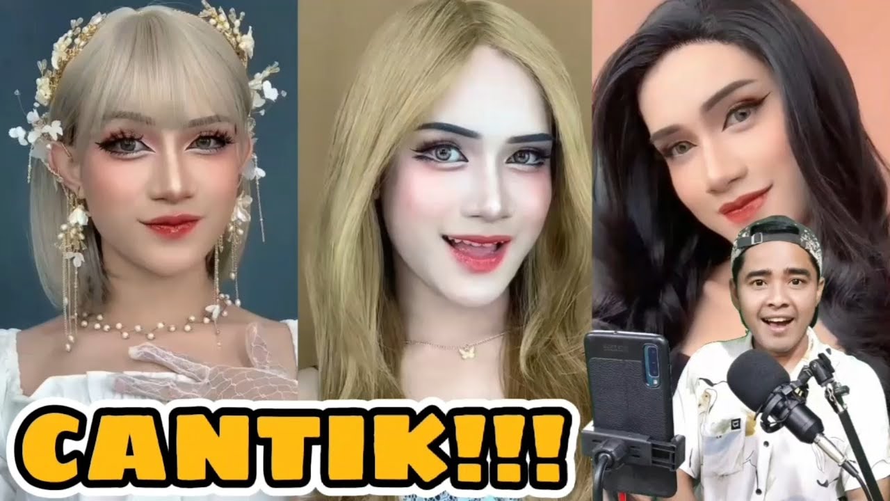 Azkha Tegar TikTok 2022 • Part 10 | Transisi Make up AZKHA TEGAR jadi ...