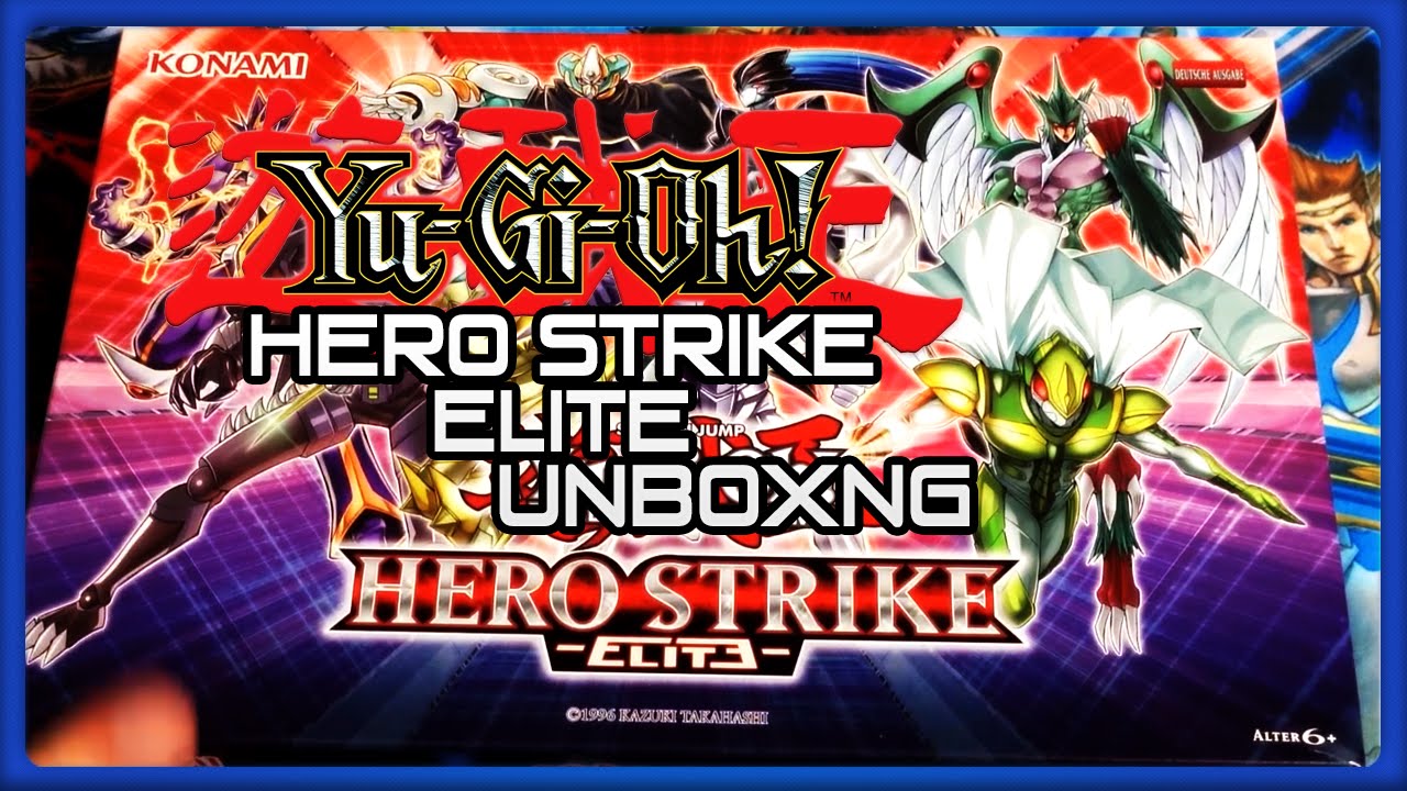 Structure Deck Hero Strike Elite Pack | Yu-Gi-Oh! Deck Opening ...